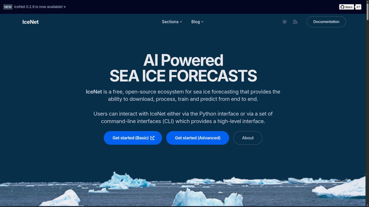 IceNet — AI powered sea-ice forecasting